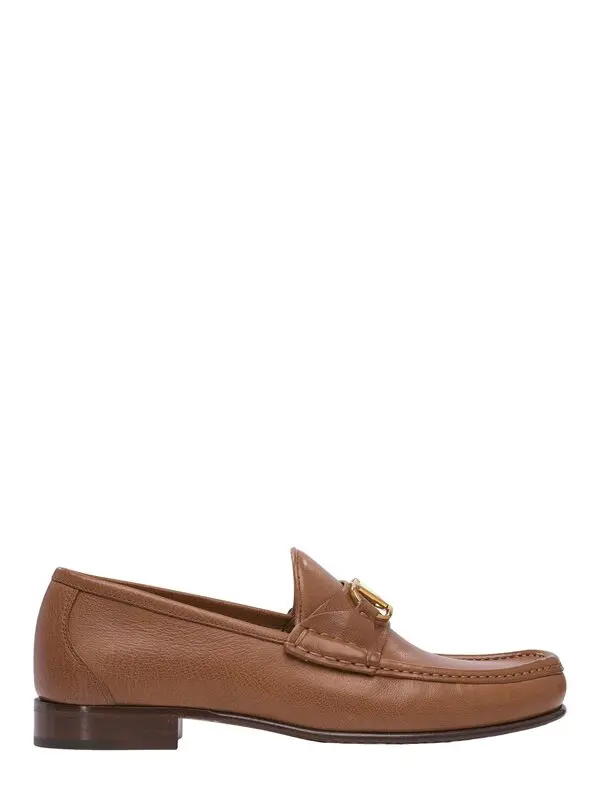 Valentino Garavani Vlogo Signature 20mm Loafers - Brown