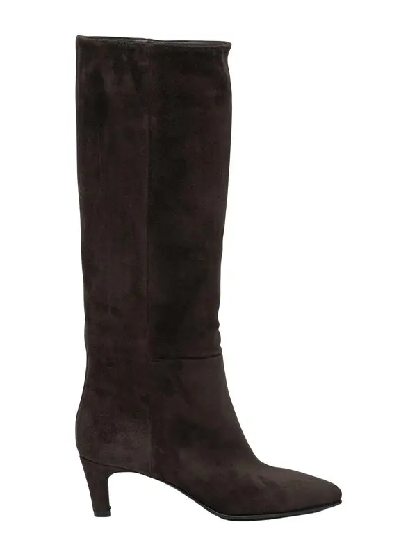 STRATEGIA Leather Boots - Brown