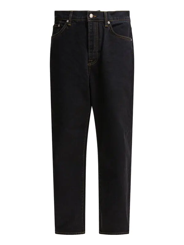 StÜssy Straight Leg Jeans - Black