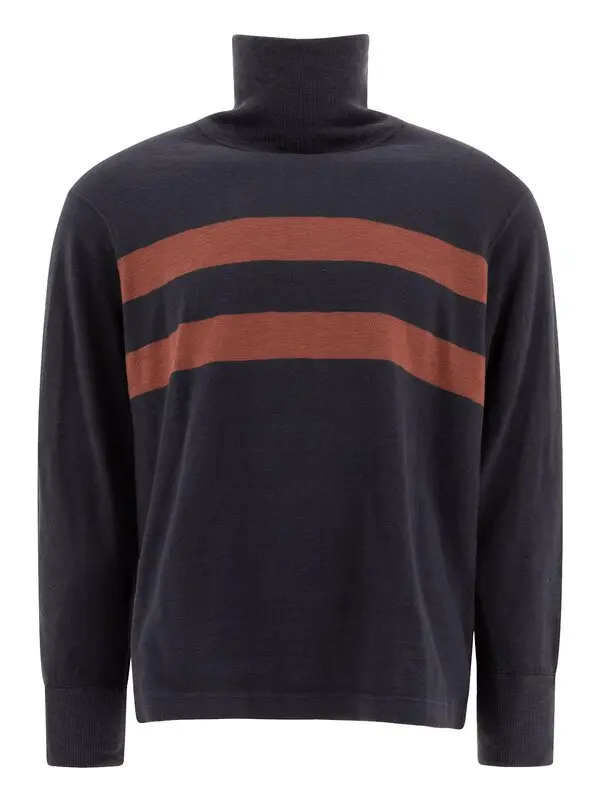 Ralph Lauren Cotton Turtleneck Sweater - Blue
