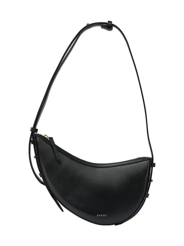 Soeur Wino Shoulder Bag - Black