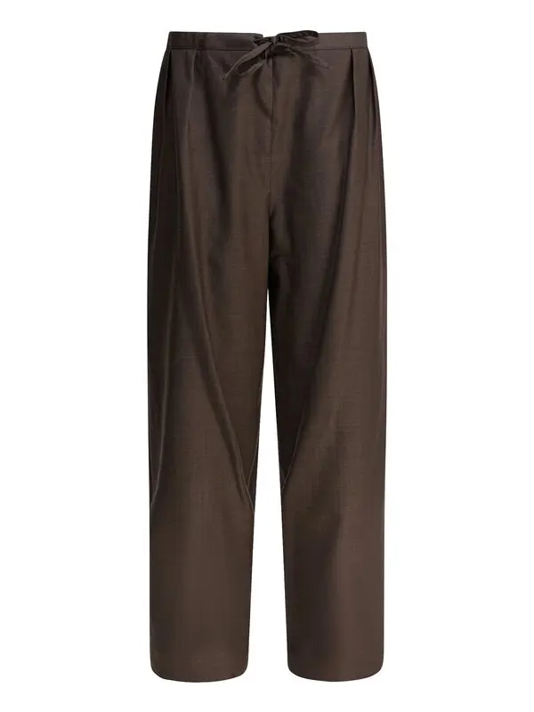 Loulou De Saison Cove Lds Trousers - Brown