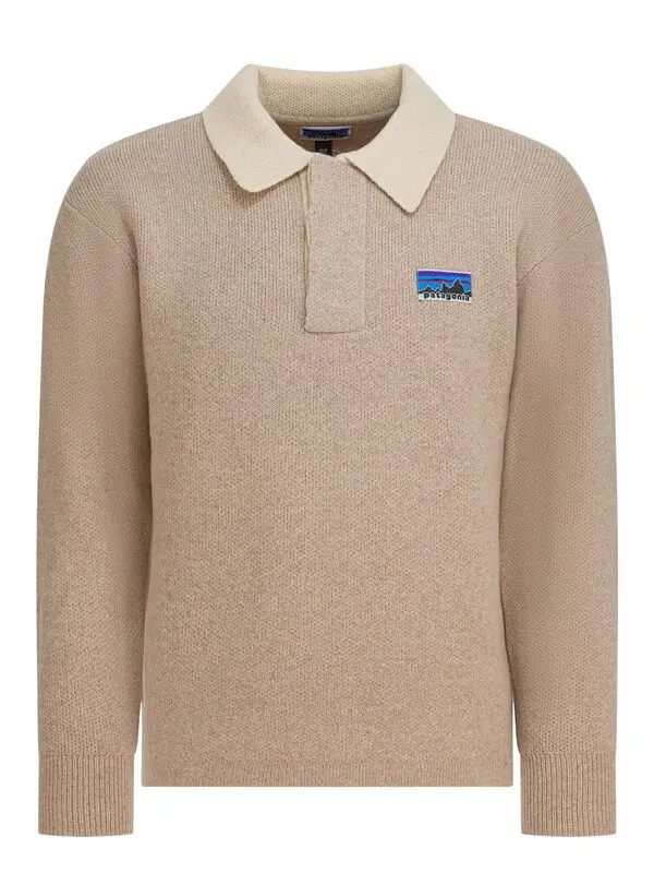 Patagonia Recycled Wool-blend Regby Sweater - Beige