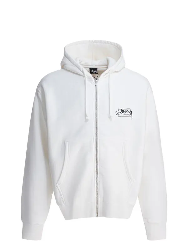 StÜssy Cotton Sweatshirt - White