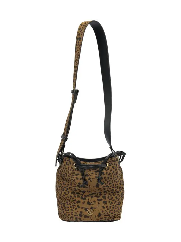 Pinko Crossbody Bag - Brown