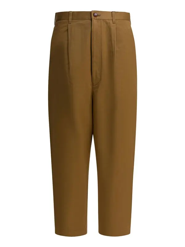 Junya Watanabe X Carhartt Wip Pleated Trousers - Brown