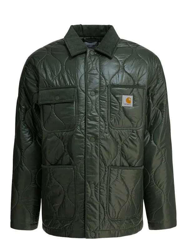 Carhartt Work In Progress Oscar Chore Quilted Jacket - Green