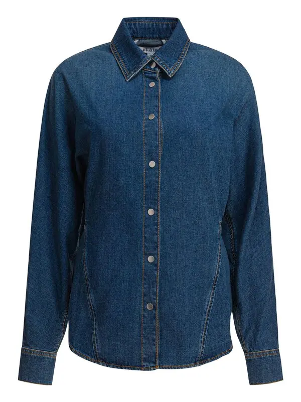 Alaïa Denim Shirt - Blue