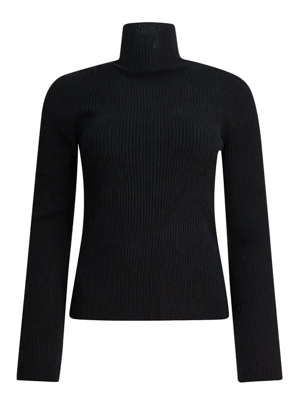 R2W Merino Wool Knitwear - Black