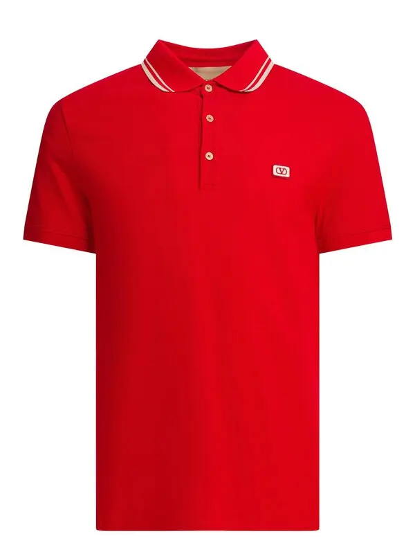 Valentino Garavani Polo Shirts - Red