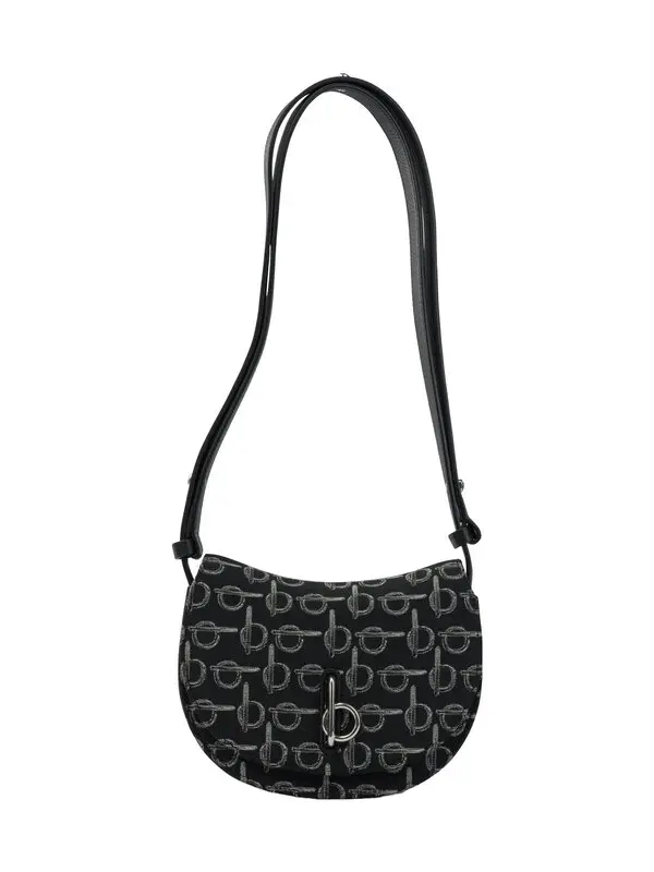 Burberry Rocking Horse Mini Crossbody Bag - Black