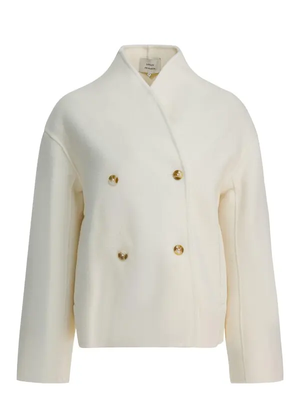 Loulou De Saison Meyer Wool Coat - White
