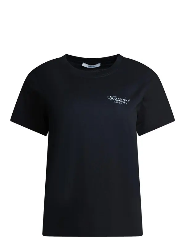 Givenchy Fitted Crew Neck T-shirt - Black