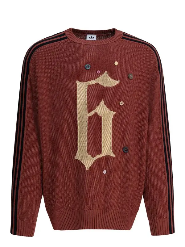 Adidas Originals By Alexander Wang Song For The Mute Adi006 Crewneck - Bordeaux