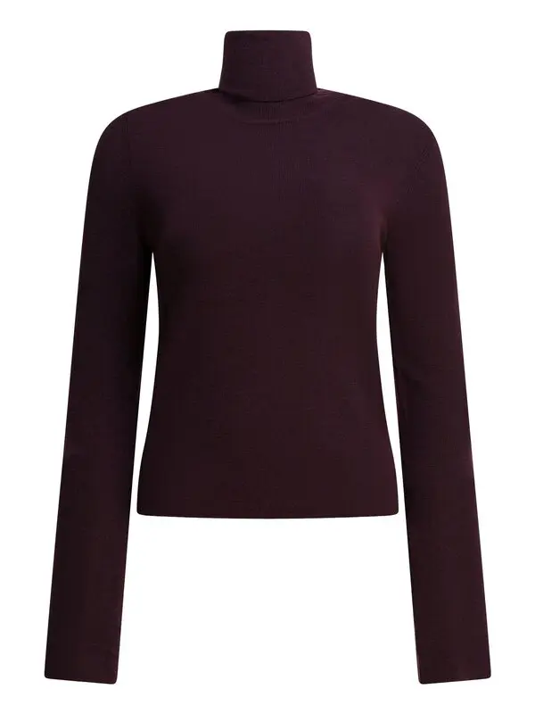 R2W Wool-cashmere Knitwear - Bordeaux