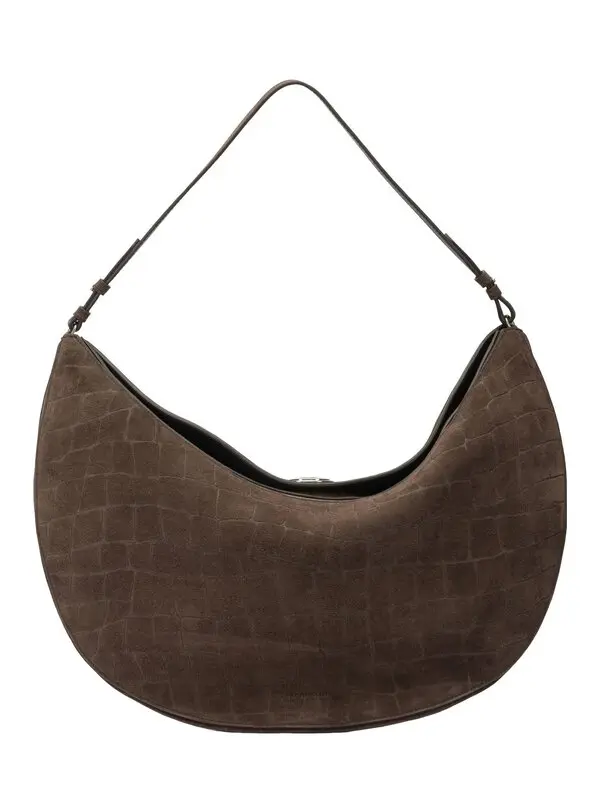 Jacquemus Le Sac Ovalo Shoulder Bag - Brown