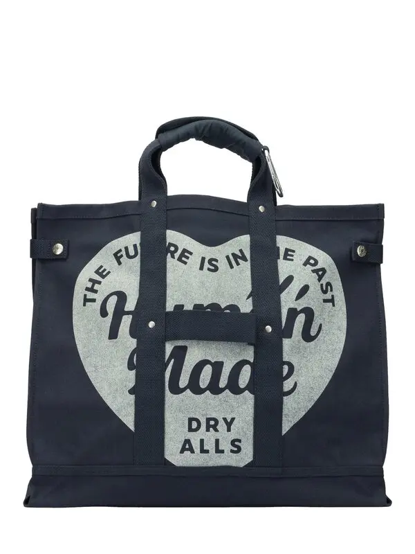 HUMAN MADE Logo Travel Bag - Blue