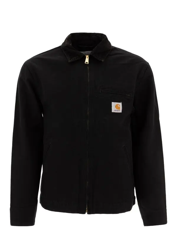 Carhartt Work In Progress Detroit Overshirt Jacket - Black