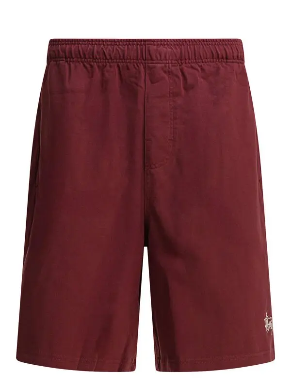 StÜssy Relaxed Fit Shorts - Bordeaux