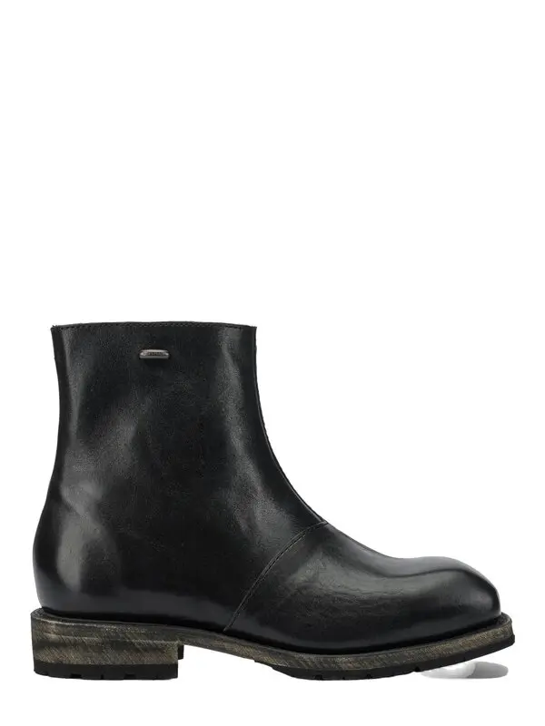 Our Legacy Engine Zipped Ankle Boots - Black