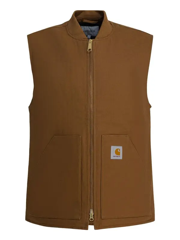 Carhartt Work In Progress Classic Sleeveless Vest - Brown