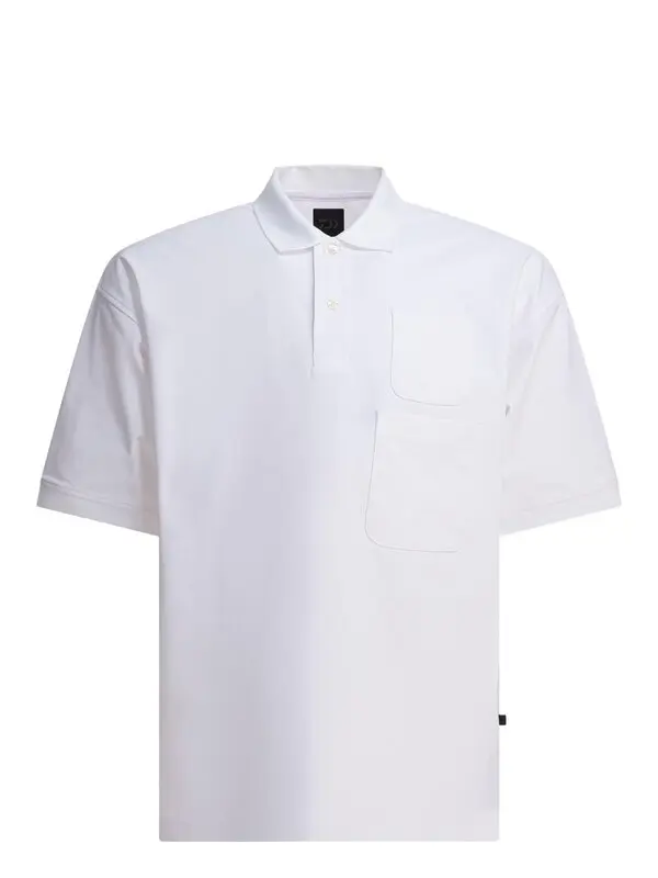 DAIWA PIER39 Polo Shirt With Two Pockets - White