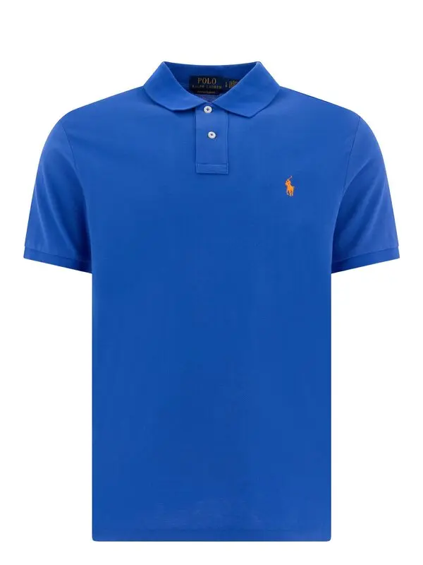 Polo Ralph Lauren Pique Polo Shirt - Blue