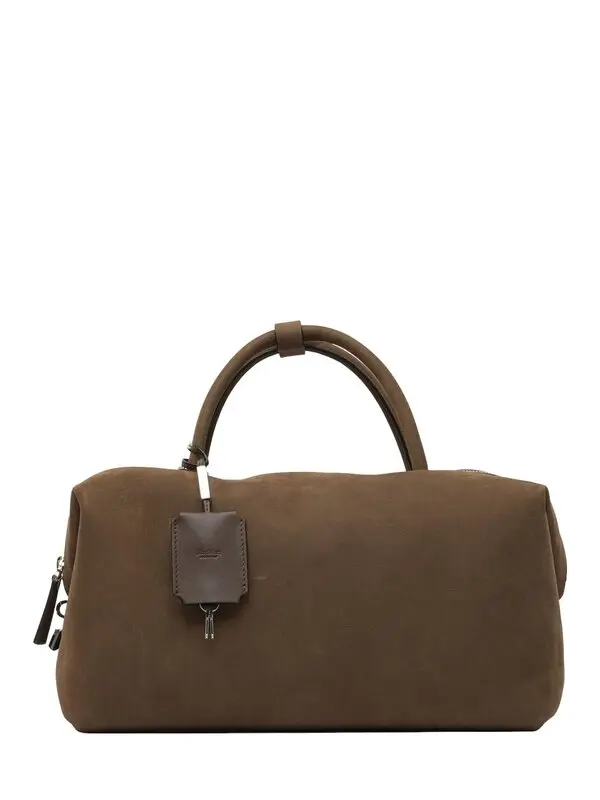 Max Mara Satchel Handbag - Brown