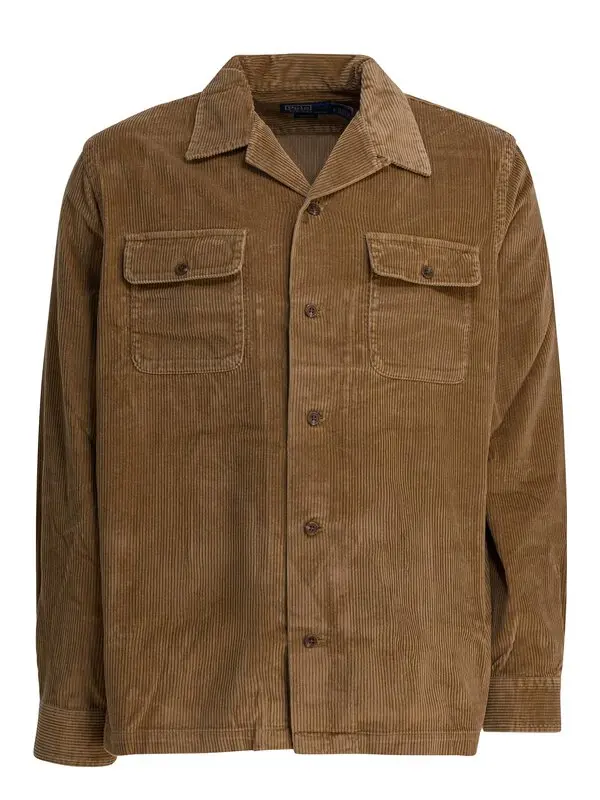 Polo Ralph Lauren Saharan Overshirt Jacket - Brown