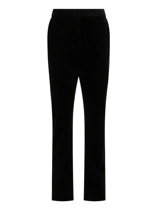 Max Mara Velvet Pants - Black