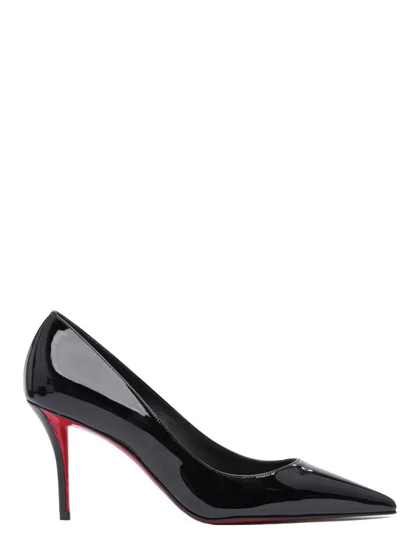CHRISTIAN LOUBOUTIN Miss Z 80 Patent Leather Pumps - Black