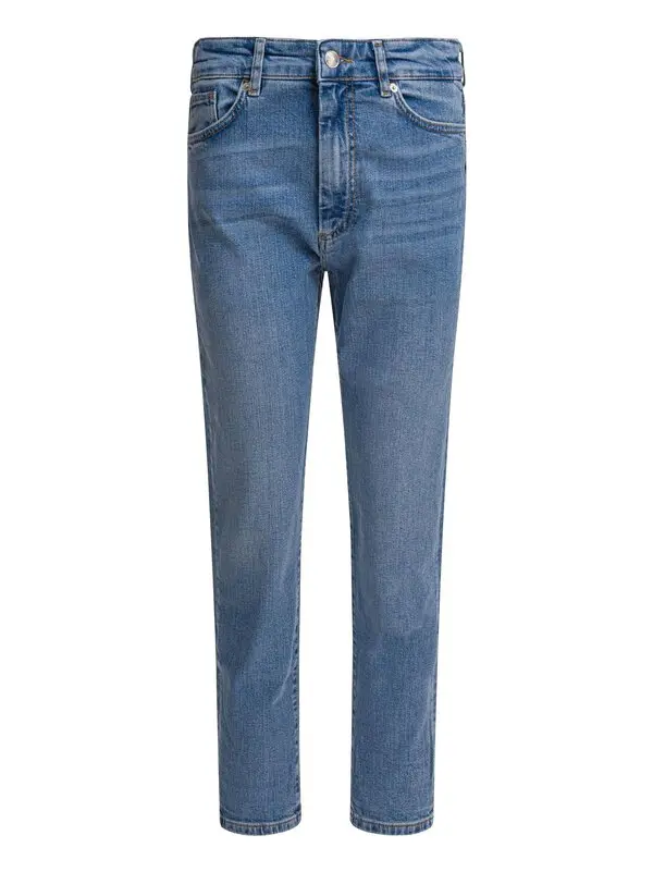 Max Mara Perfect Fit Boyfriend Jeans - Blue