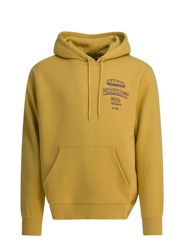 Carhartt Work In Progress Sandwich Hoodie - Yellow