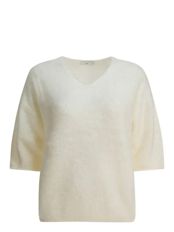 R2W Cashmere Knitwear - White