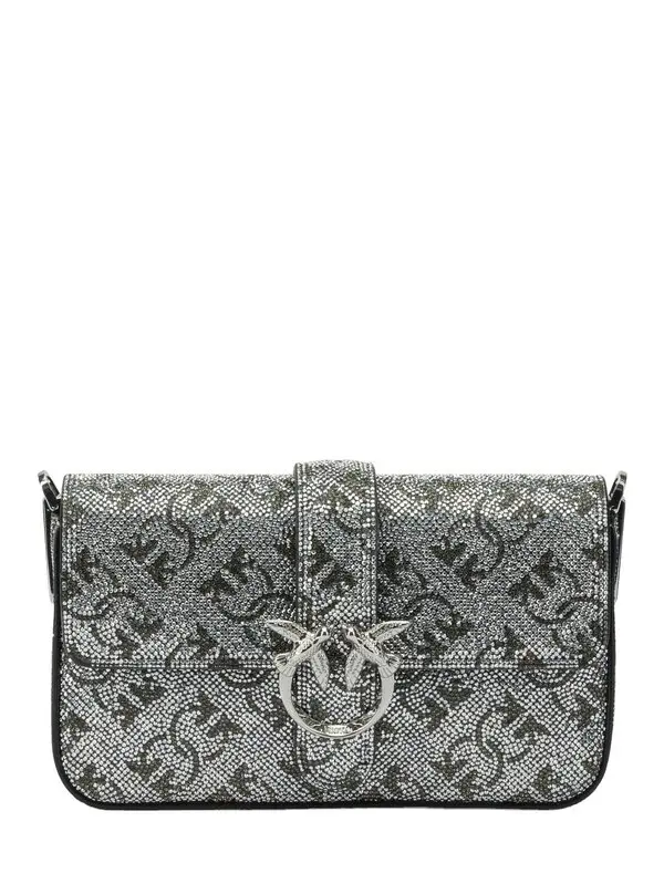 Pinko Crossbody Bag - Silver