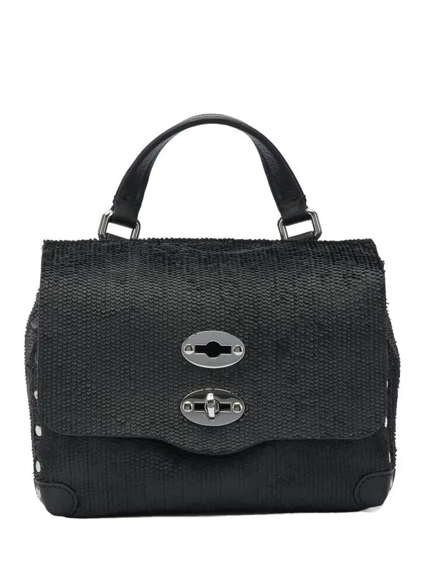 ZANELLATO Postina Baby Handbag - Black