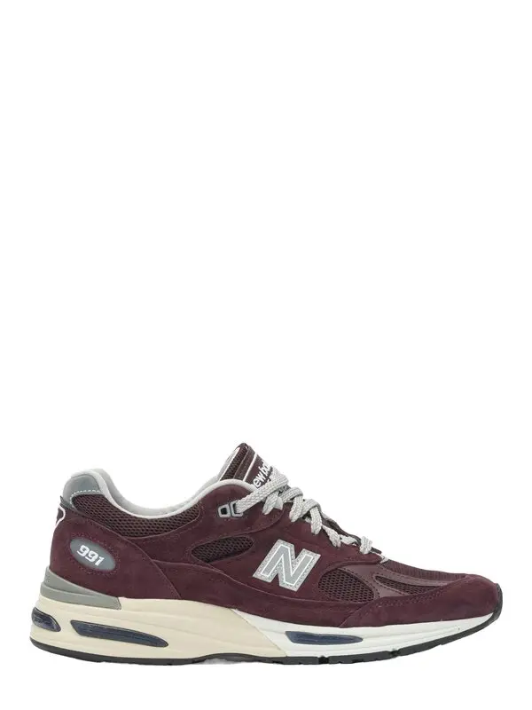 NEW BALANCE 991 V2 Sneakers - Bordeaux