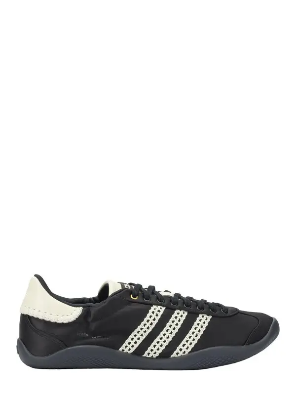 Adidas Originals By Alexander Wang Wales Bonner Karintha Lo Satin Sneakers - Black