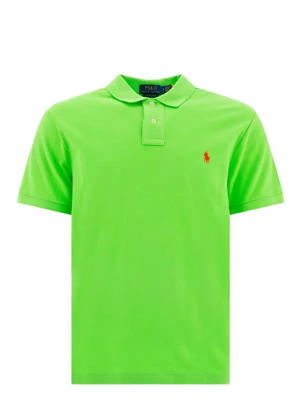 Polo Ralph Lauren Pique Polo Shirt - Green