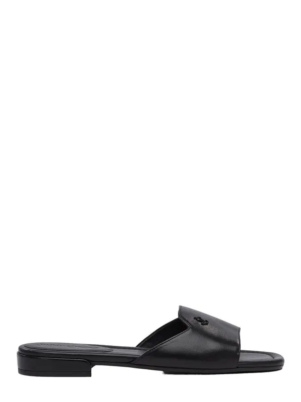 JIMMY CHOO Dina Sandals - Black