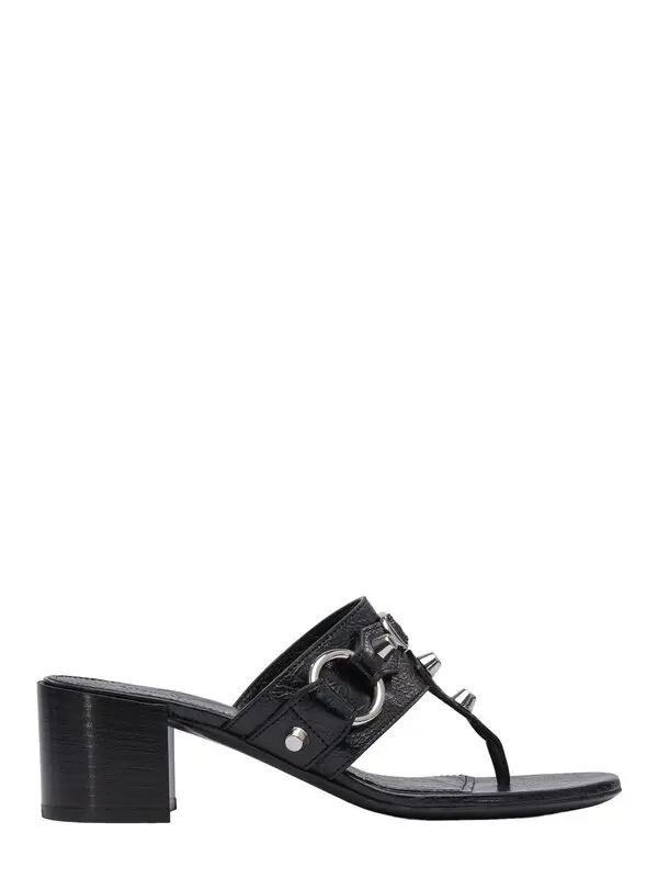Balenciaga City 50mm Sandals - Black
