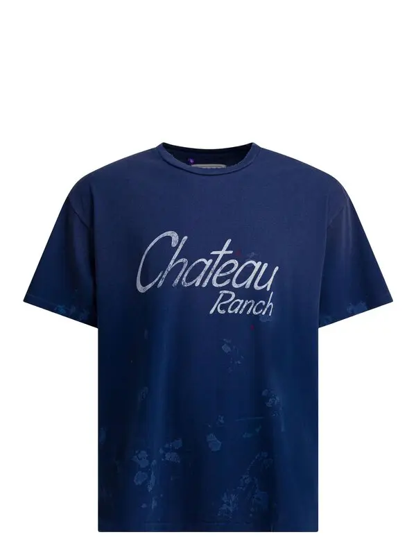 GALLERY DEPT. Chateau Ranch' T Shirt - Blue