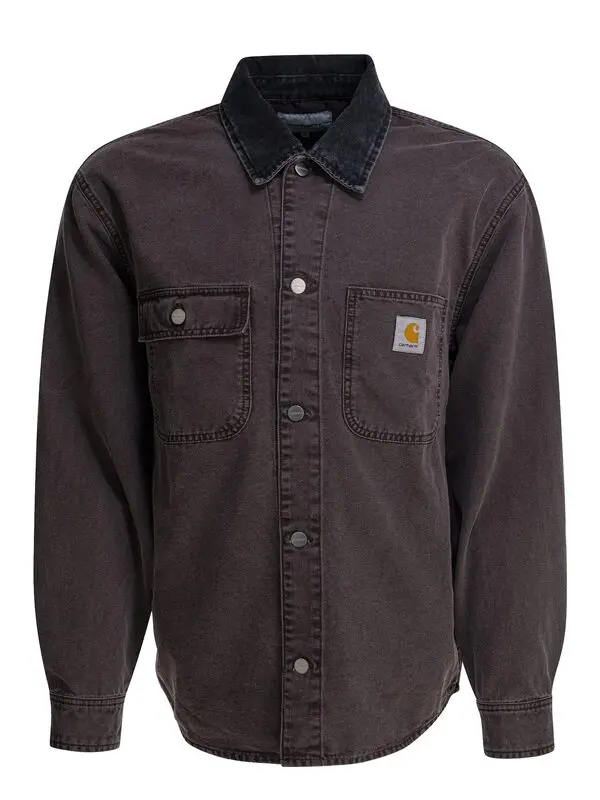 Carhartt Work In Progress Mitch' Overshirt Jacket - Brown