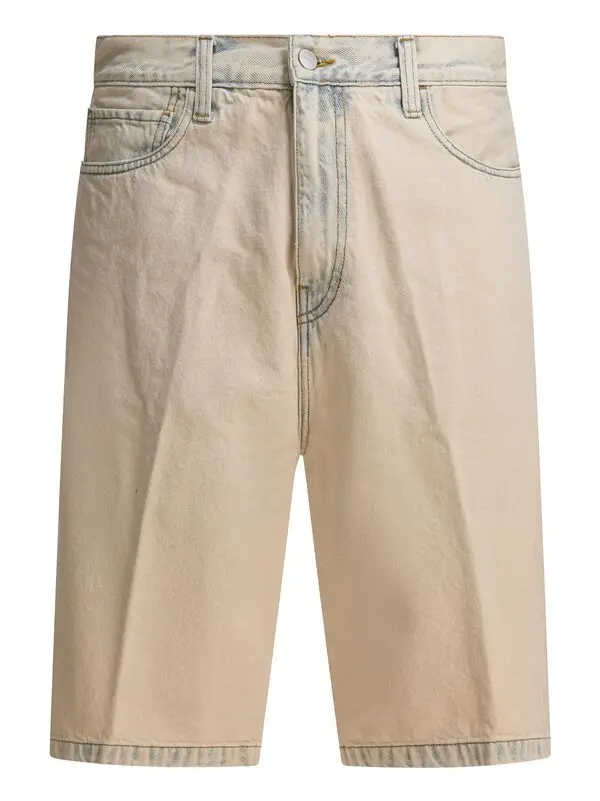 Carhartt Work In Progress Landon Denim Shorts - Beige