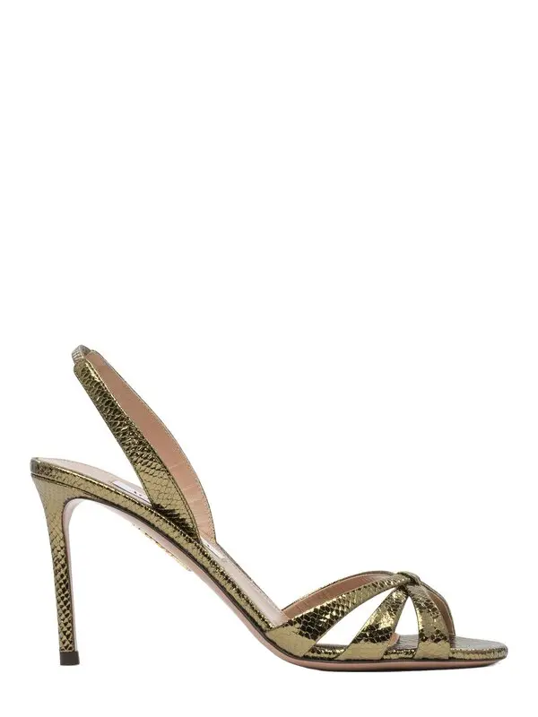 AQUAZZURA Tati 85 Sandals - Green