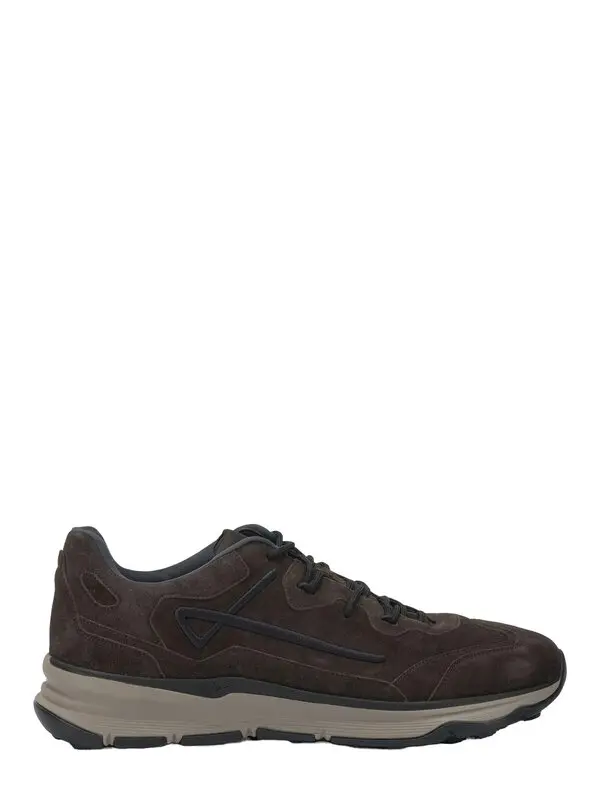 Herno Running Suede Sneakers - Brown