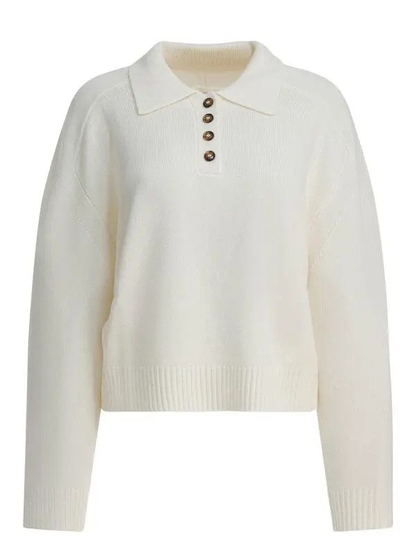 Loulou De Saison Cashmere Sweater - White