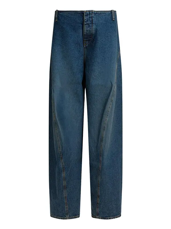Alaïa Cargo Jeans - Blue