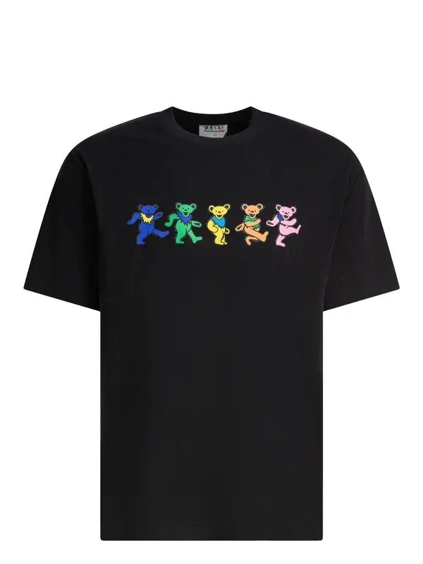 THISISNEVERTHAT® Gd Dancing Bears' T Shirt - Black