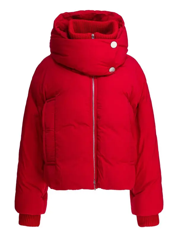 Max Mara Short Down Jacket - Red